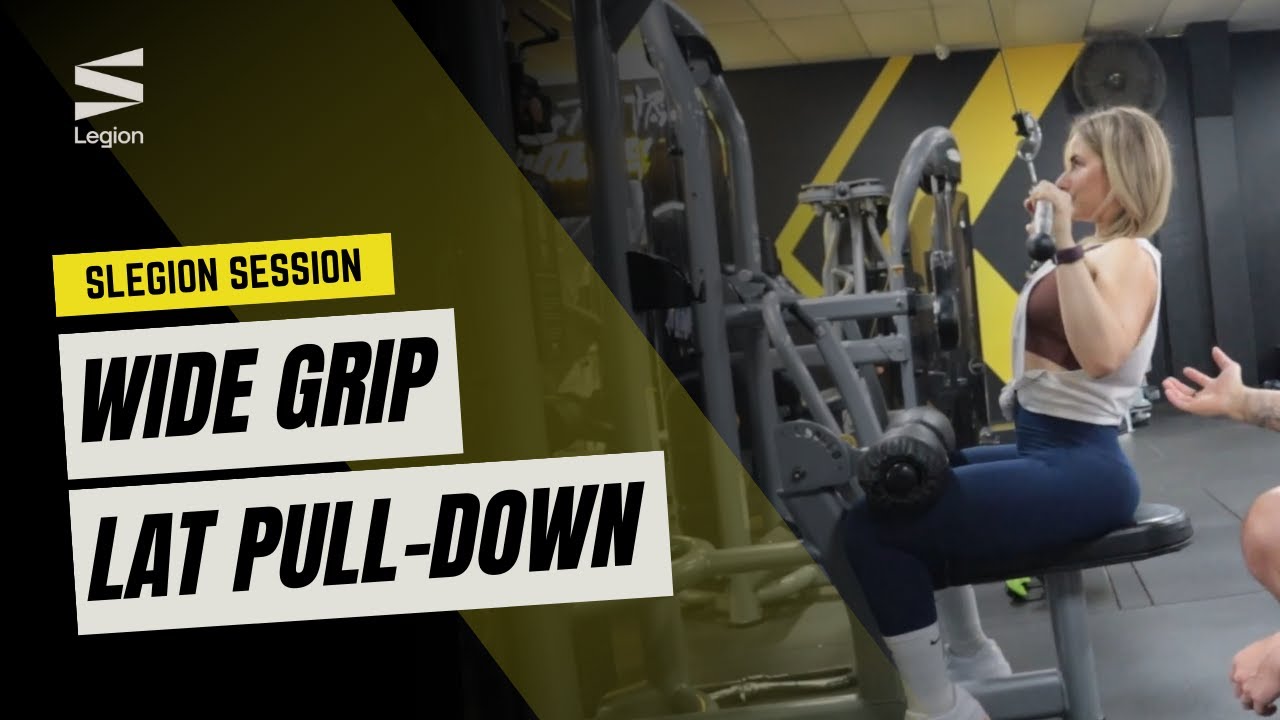 Wide Grip Lat Pull-Down - YouTube