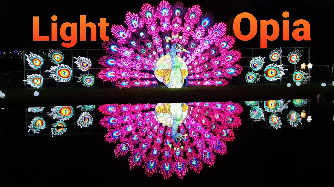 Lightopia London complete Tour Chiswick House Chinese lantern & light ...