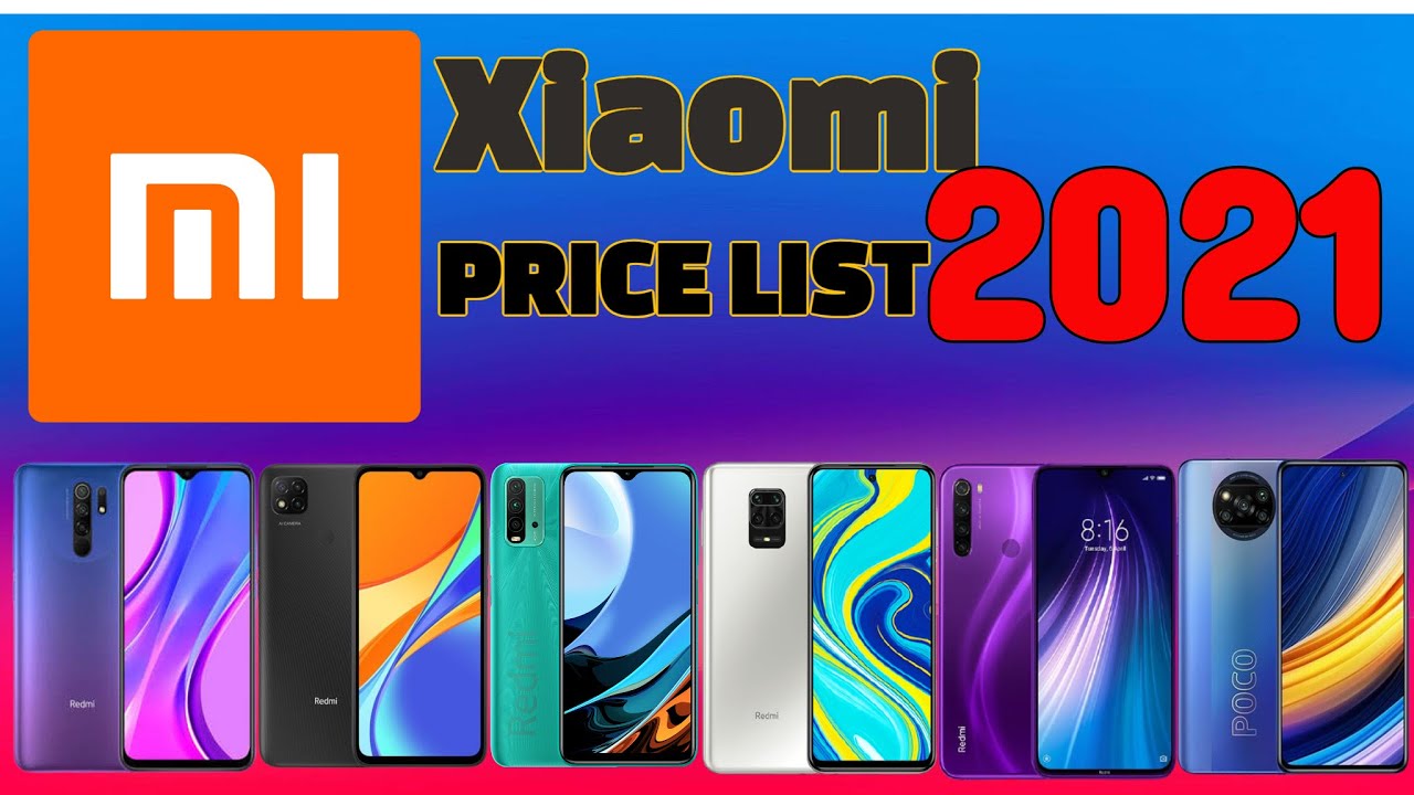 Xiaomi Price List in Philippines 2021 | Updated June - YouTube