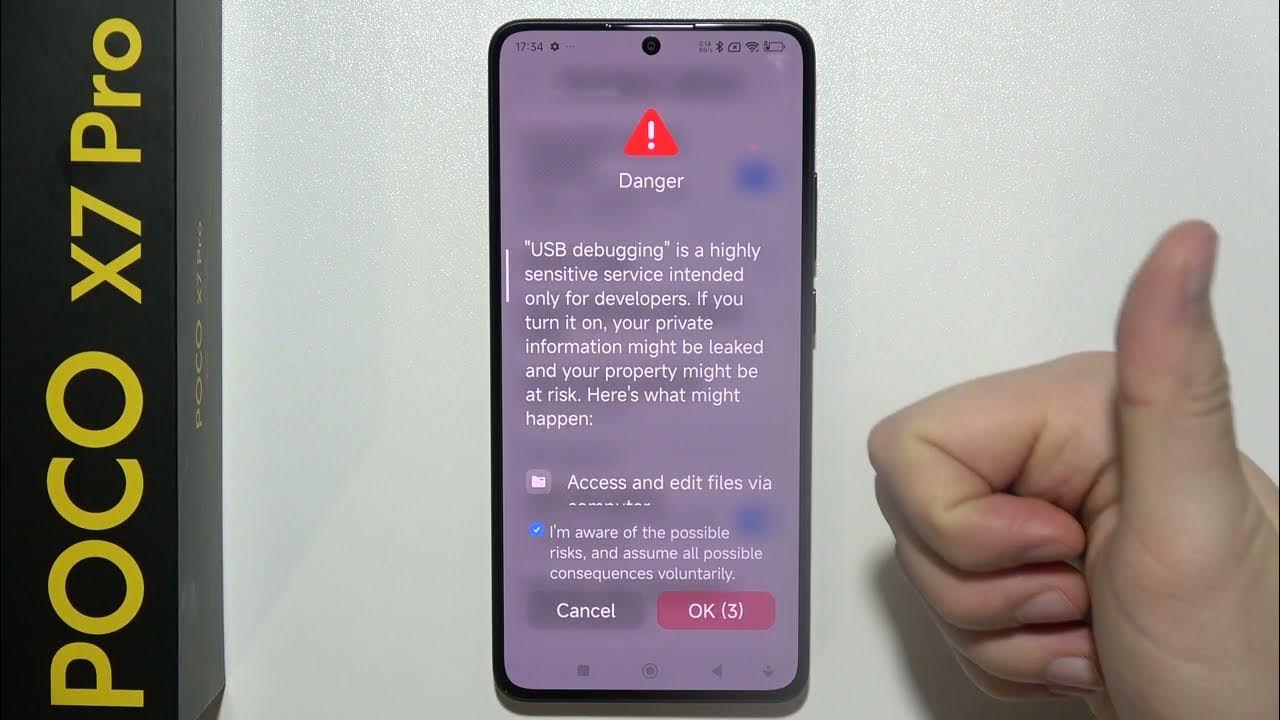 POCO X7 Pro: Turn On USB Debugging - YouTube