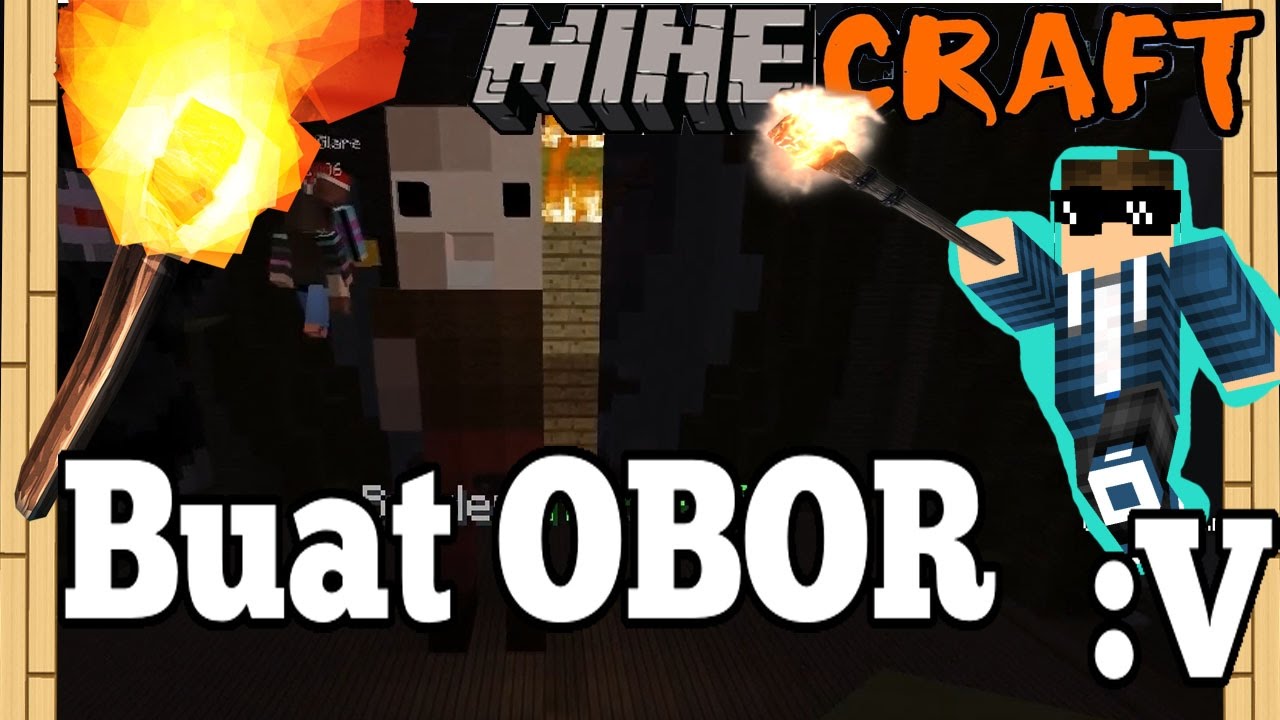 Minecraft - Cara Membuat Obor Yang Baik dan Benar? (Build Battle) - YouTube