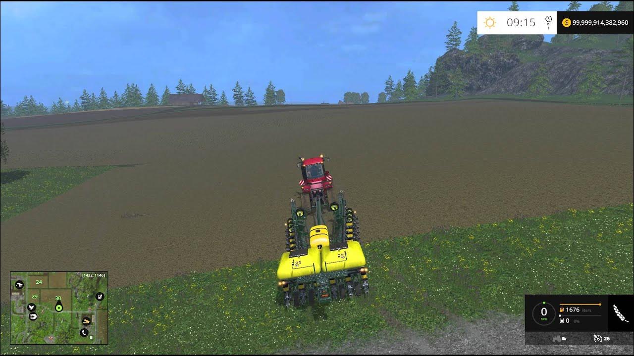 Farming Simulator 15 PC Mod Showcase: JD Planter 1770 - YouTube
