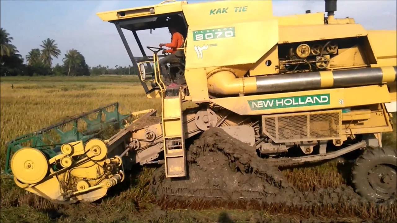 Mesin Padi 8070 KAK TIE Dekat Nyok Sebatang Sabtu 100916 - YouTube
