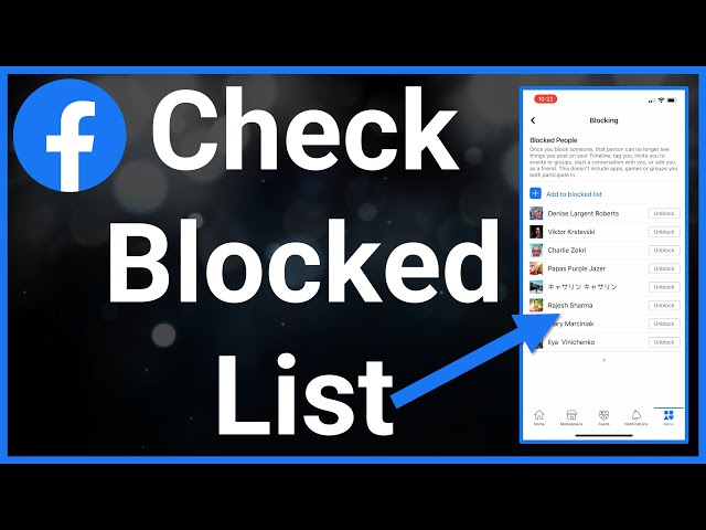 Block Friends List On Facebook