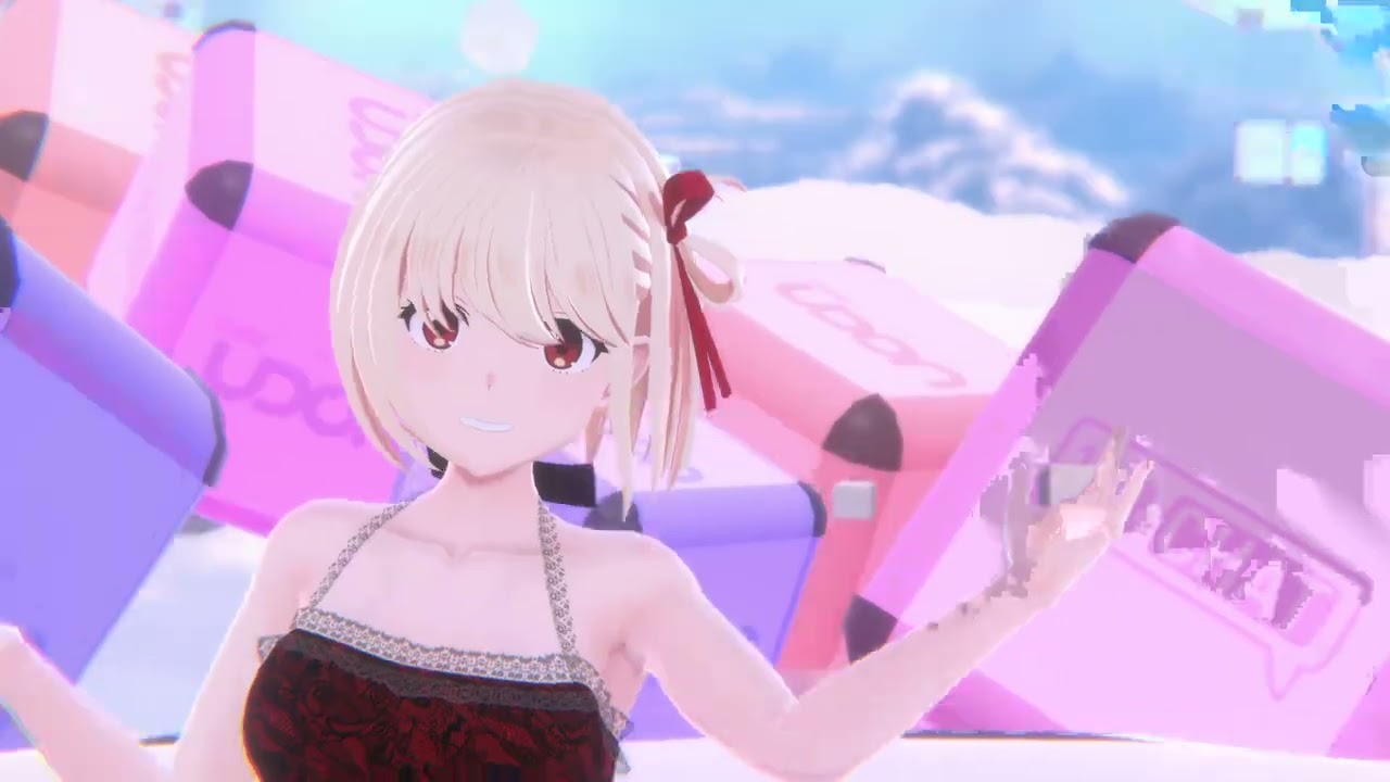 VRChat MMD — GARNiDELiA - Lamb. (Avatar Chisato cloth physics test) [4K ...