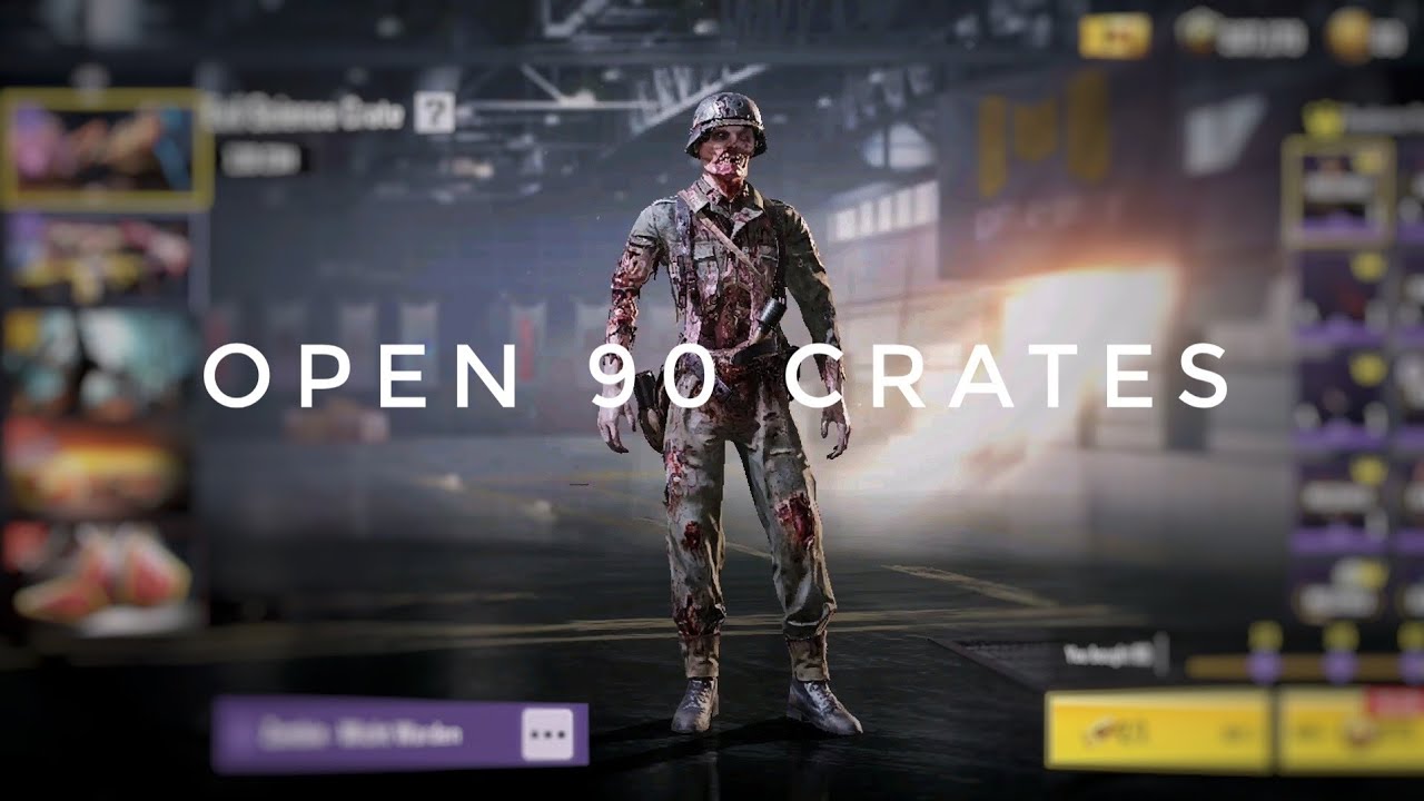 Zombie Wicht Warden IS BACK OPEN 90 EVIL SCIENCE CRATES | Call Of Duty ...