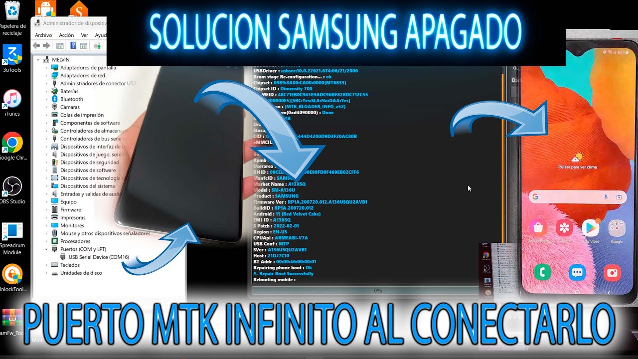 SOLUCION TODOS LOS SAMSUNG YA NO ENCIENDE CUANDO SE LIBERA CON SIM ...