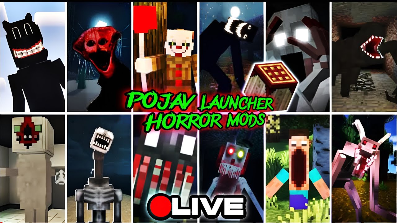 PojavLauncher Horror Mods ZIP 😱(Minecraft: Java Edition for Android ...