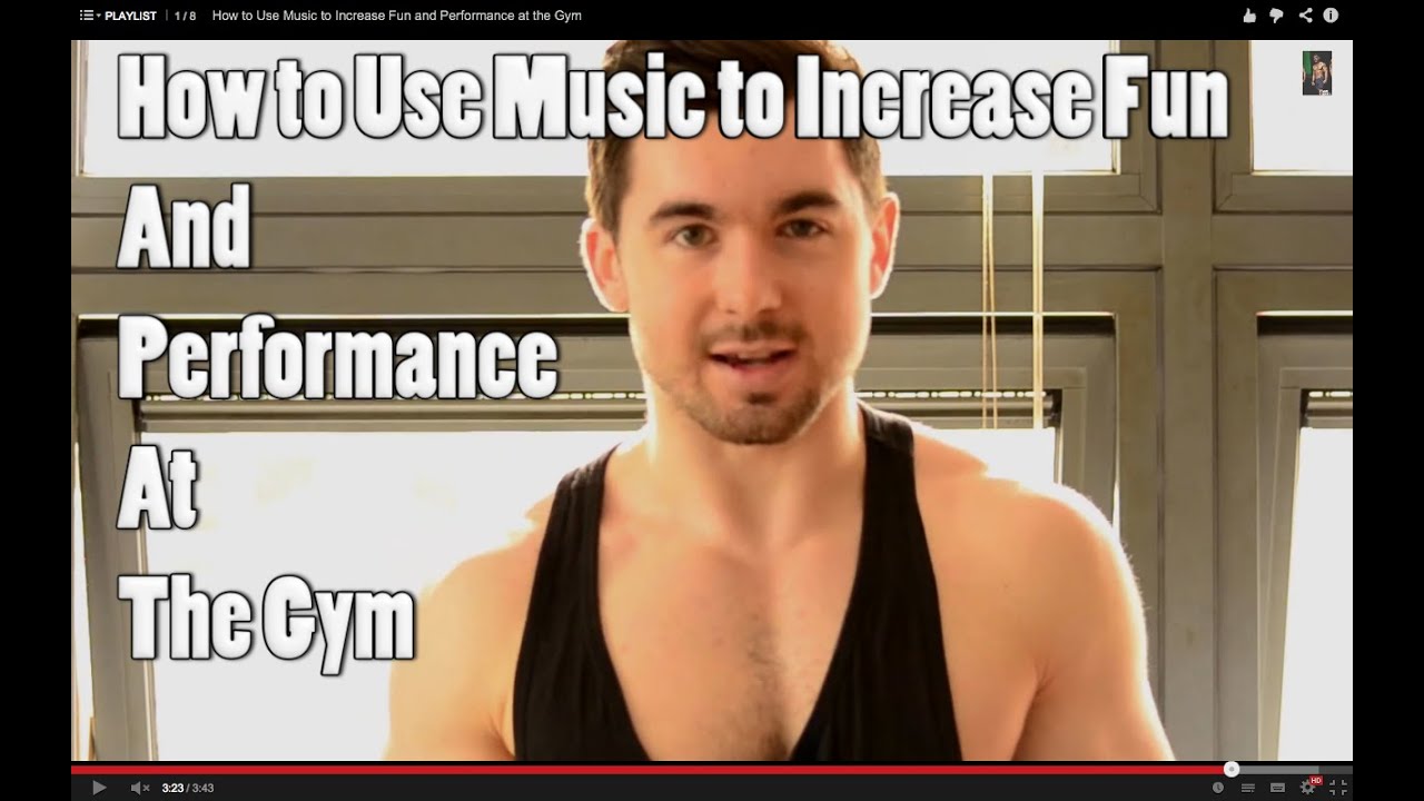 How to Use Music to Increase Fun and Performance at the Gym - YouTube