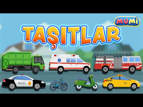 Taşıtları Öğreniyoruz | Gerçek Araç Sesleri | Çocuklar İçin - Okul Öncesi Eğitim