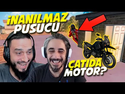 TOKİ ÇATISINA MOTOR ÇIKARTAN, 300 IQ İNANILMAZ PUSUCU !! /w Kozmik Karınca - PUBG Mobile