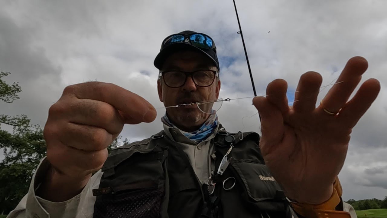 How to set up a basic spinning system fishing for beginners. #3a. Rod ...