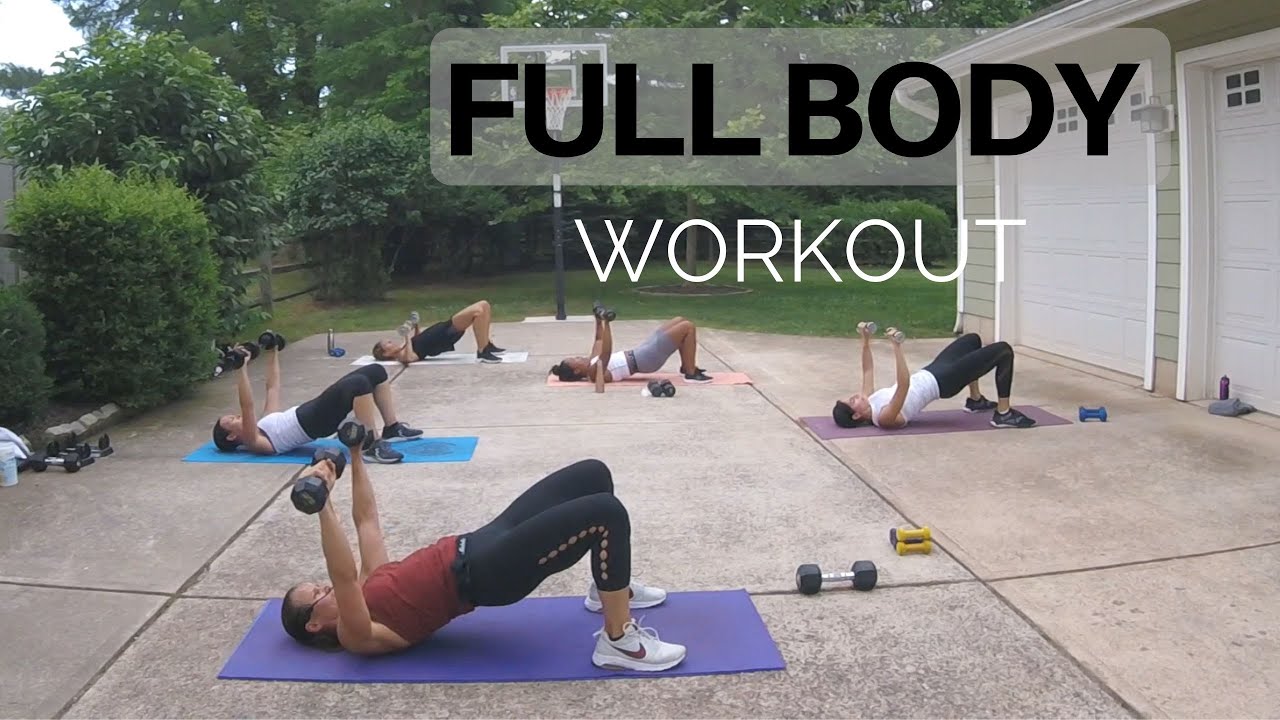 Full Body Workout #12 with CARDIO INTERVALS - YouTube