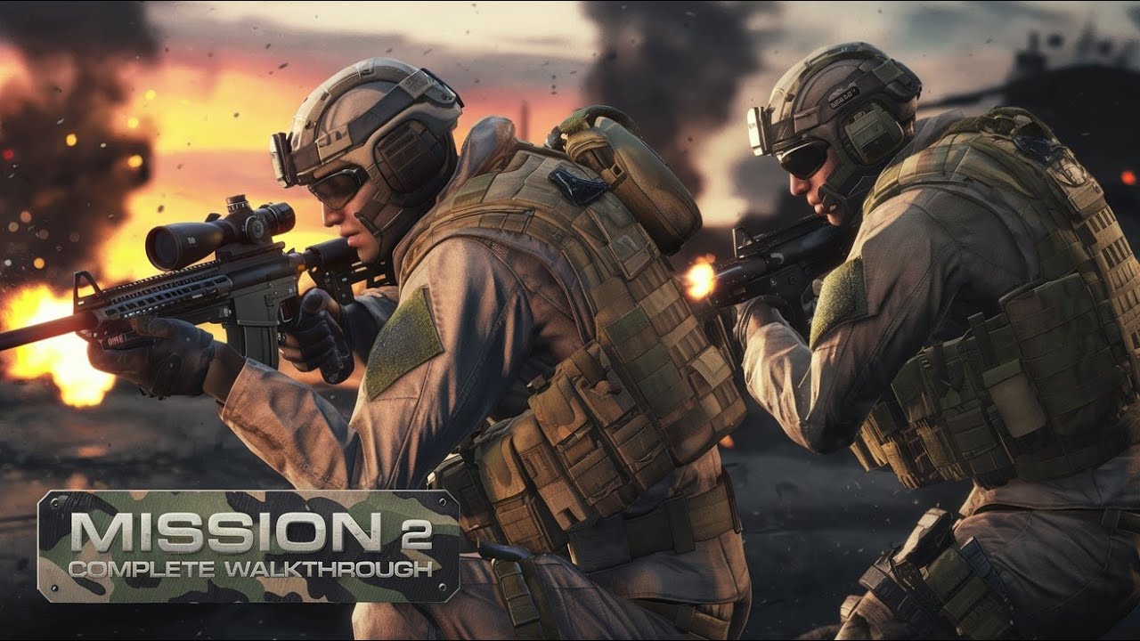 🔥 Delta Force Campaign Mission 2 🎖️ Full Walkthrough | Intense Combat ...