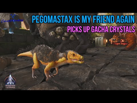 ARK: Extinction Pegomastax Crystal Gatherer - YouTube