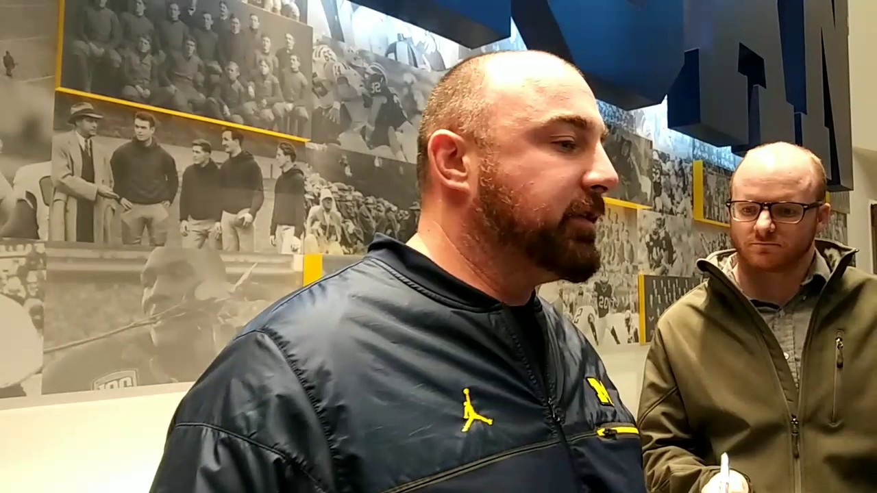 Michigan spring football: Wolverines LB Chris Partridge on recruiting ...