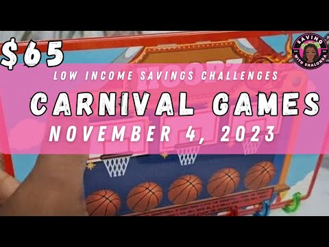 Cash Stuffing/Carnival Game Day/Low Income Savings Challenges/Fun Ways ...