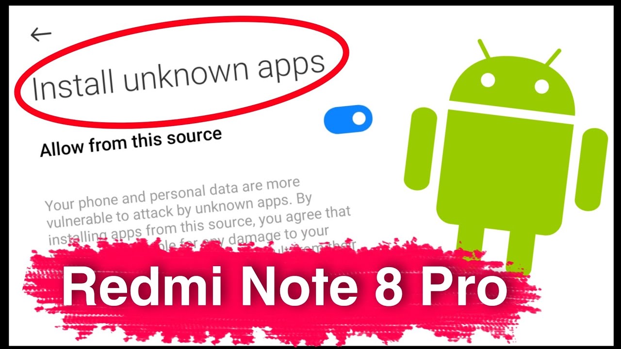 How To Enable Unknown Sources In Redmi Note 8 Pro Redmi Note 8 Pro Unknown Sources Setting How To Enable Unknown Sources In Redmi Note 8 Pro Redmi Note 8 Pro Unknown Sources Setting