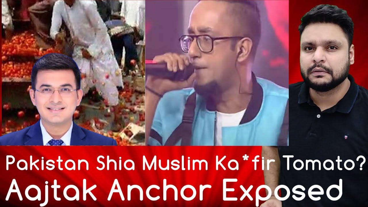 Pakistan Shia Muslim Ka*fir Tomato? | Rapper on Muslims? | Aajtak ...