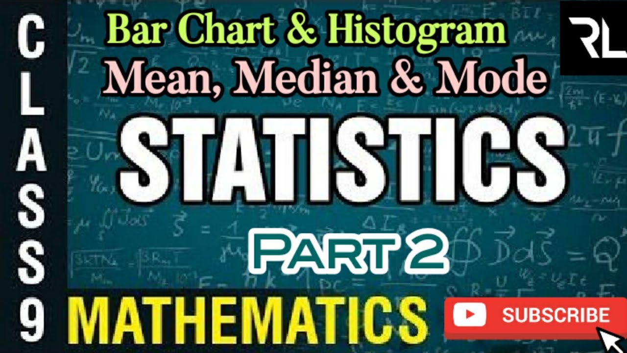 Mean, Median, Mode & Bar chart | Statistics | Part 2 | Class 9 | RL ...