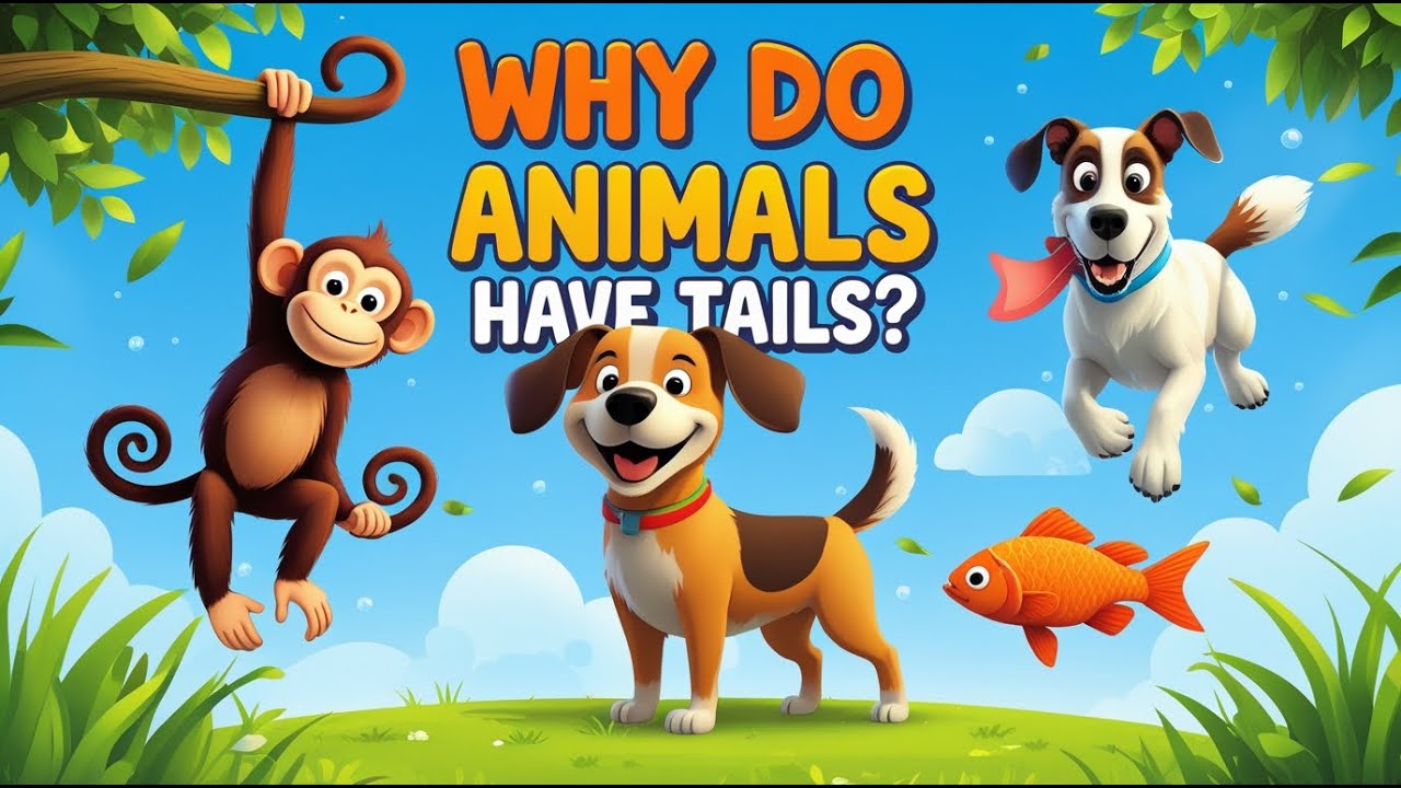 🦊 Why Do Animals Have Tails? 🐒 Fun Animal Facts for Kids! - YouTube