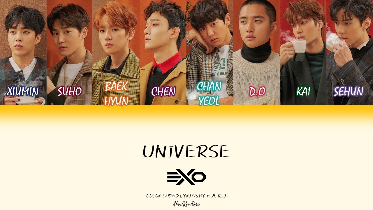 EXO - Universe (Color Coded Lyrics Han/Rom/Geo/가사) - YouTube