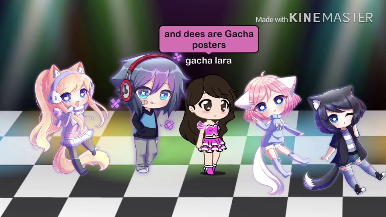 How to put Gacha posters (Gacha Life) - YouTube