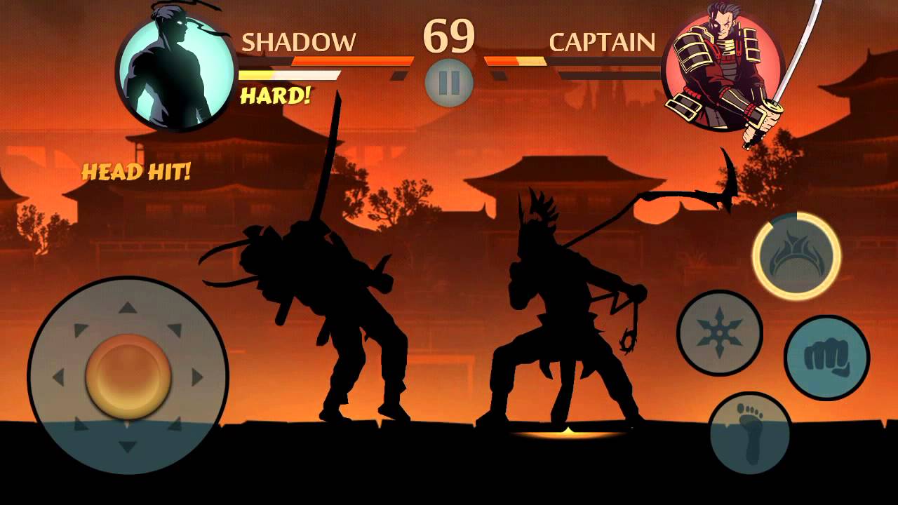 shadow fight 2 interlude shogun boss w/bodyguards easiest way to win ...