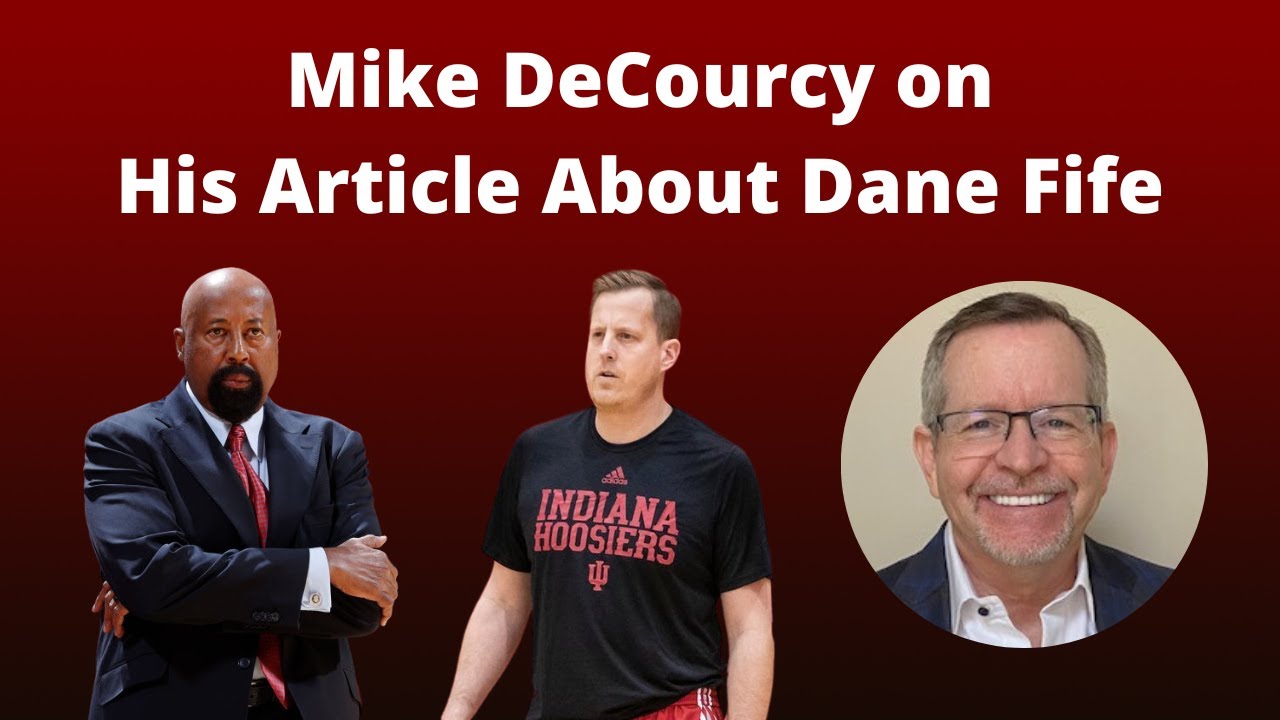 Mike DeCourcy on His Article About Dane Fife - YouTube
