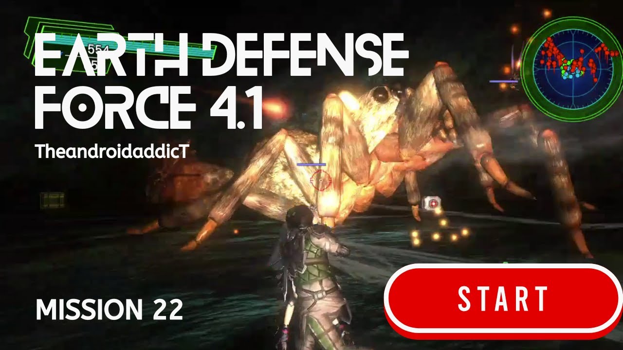 Earth Defense Force 4.1 Mission 21: Insect Invasion - Can We Survive ...