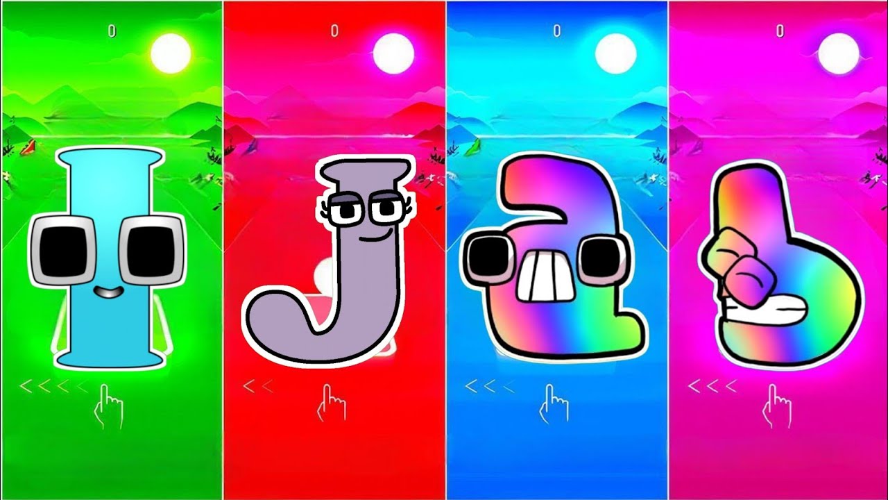 ALPHABET LORE 🆚 ALPHABET LORE TEAM 🆚 ALPHABET LORE SONG 🆚Tiles Hop EMD ...