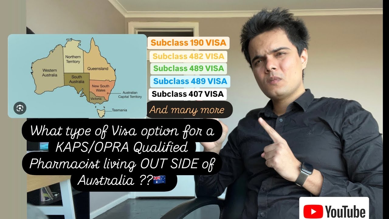What are the types of VISA options for KAPS/OPRA Qualified Pharmacist ...