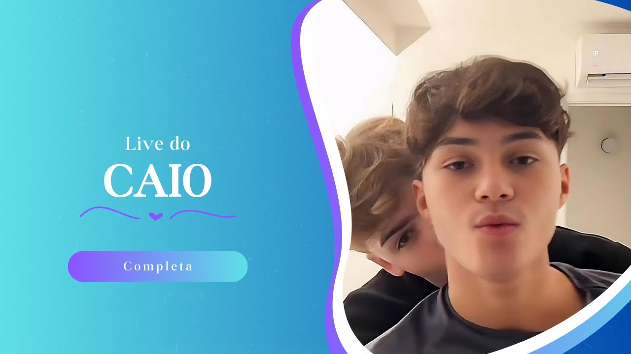 Live do Caio no TikTok-26/09/2024(completa) - YouTube