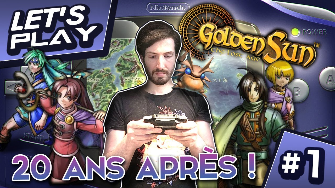 GOLDEN SUN 2 VINGT ANS APRES ! Bordel... Juste incroyable ! GOLDEN SUN : L'AGE PERDU #1 - YouTube