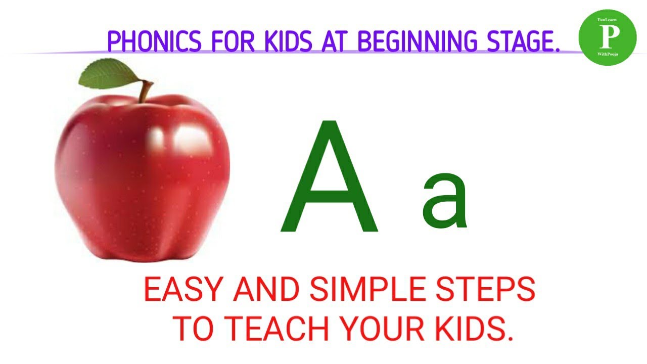 Simple and Easy way to teach your child phonics. - YouTube