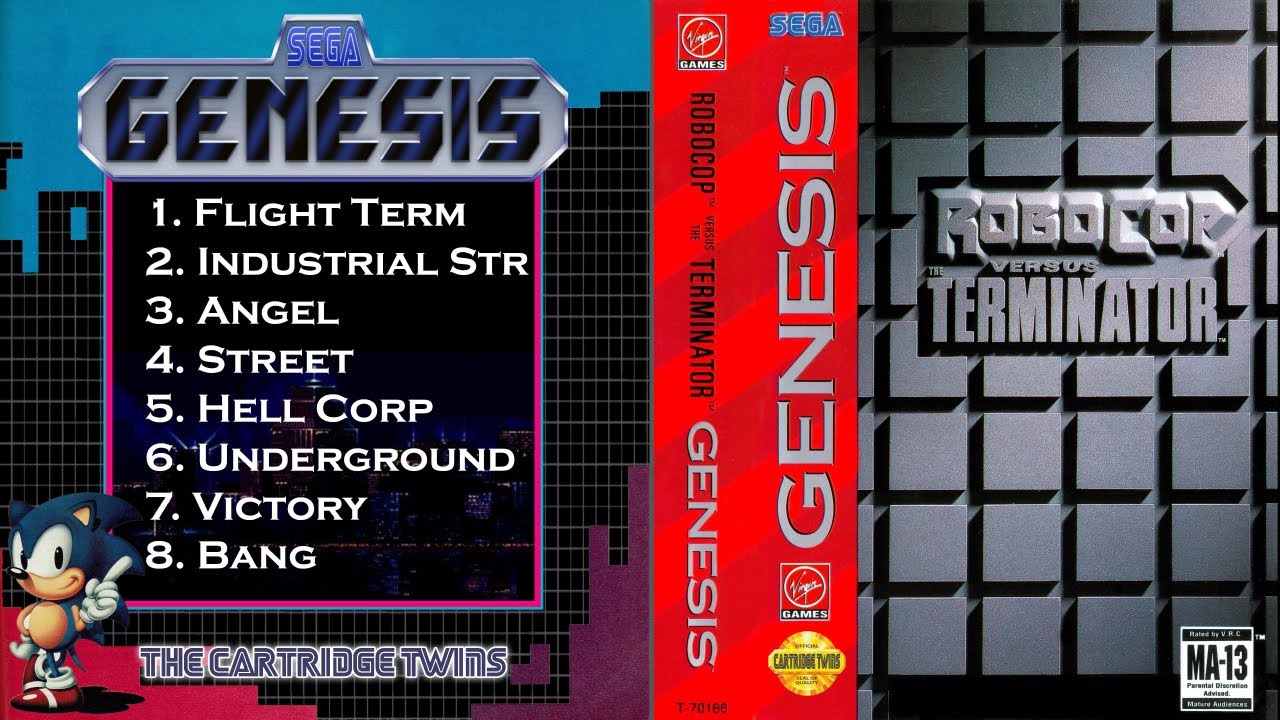 RoboCop versus The Terminator - Sega Genesis OST - YouTube