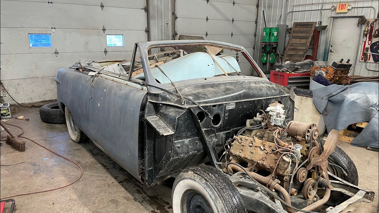 1951 Ford Convertible BARN FIND! - YouTube