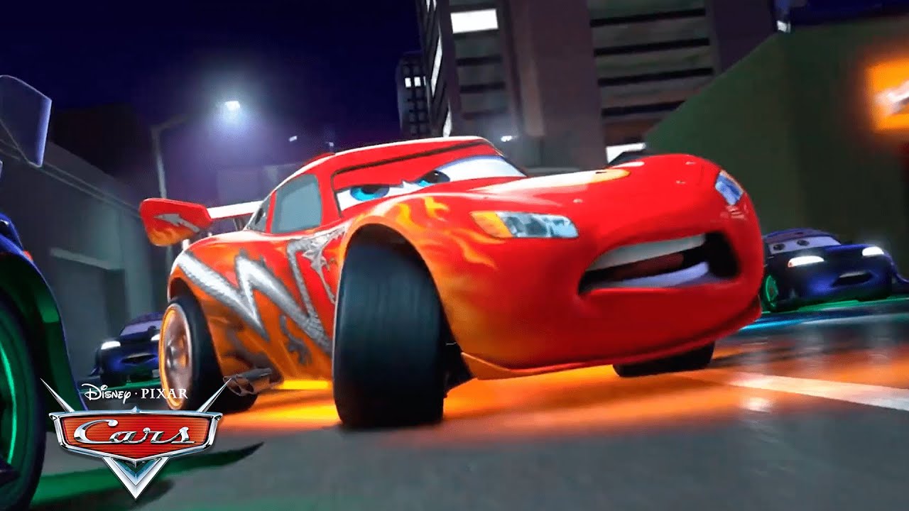 Carrera del Rayo Dragón McQueen en Tokio | Pixar Cars - YouTube
