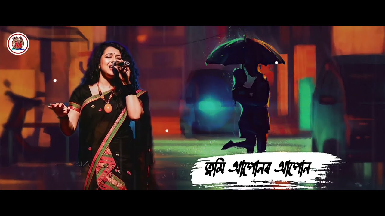 Saati//Zubeen Garg & Zublee Baruah//Assamese love song//Lyrical Video ...