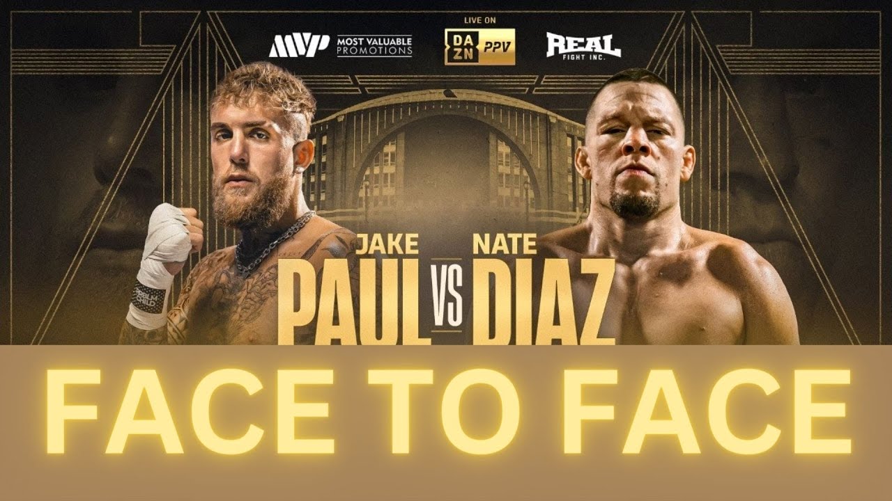 Nate diaz slap Jake Paul - YouTube