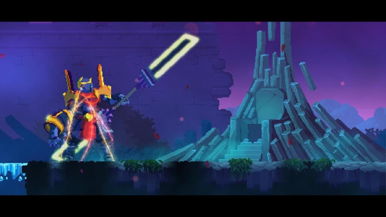 Dead Cells Destroying the hand of the king in seconds on 5BC hell mode perfect untouchable - YouTube