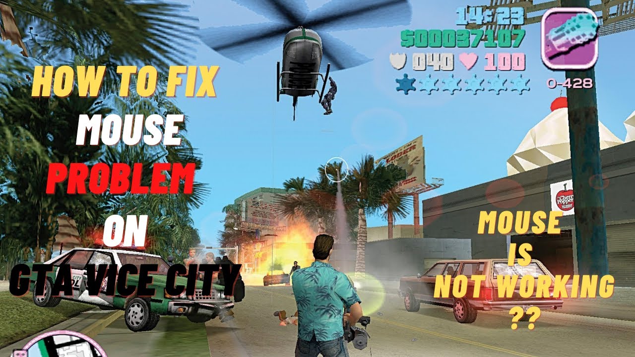 MOUSE IS NOT WORKING , HOW TO FIX MOUSE PROBLEM ON GTA VICE CITY , BY ...