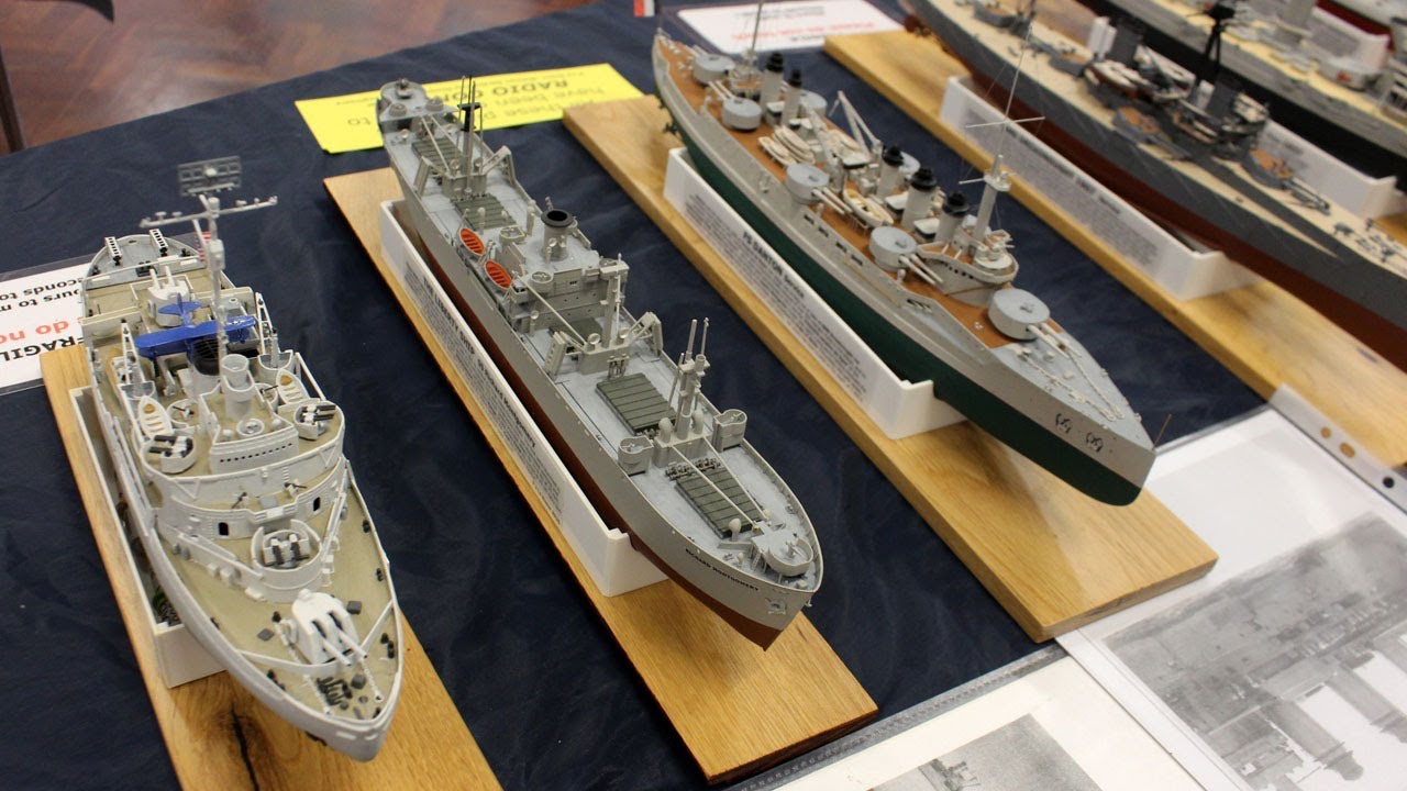 St Albans Model Show 2023 | Naval Models & Dioramas - YouTube