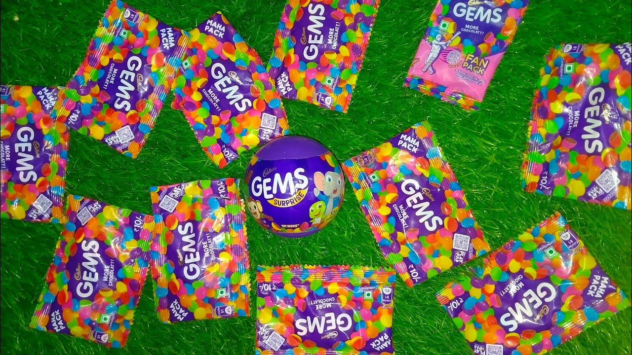 Cadbury gems candy chocolate balls mini gems candy please subscribe ...
