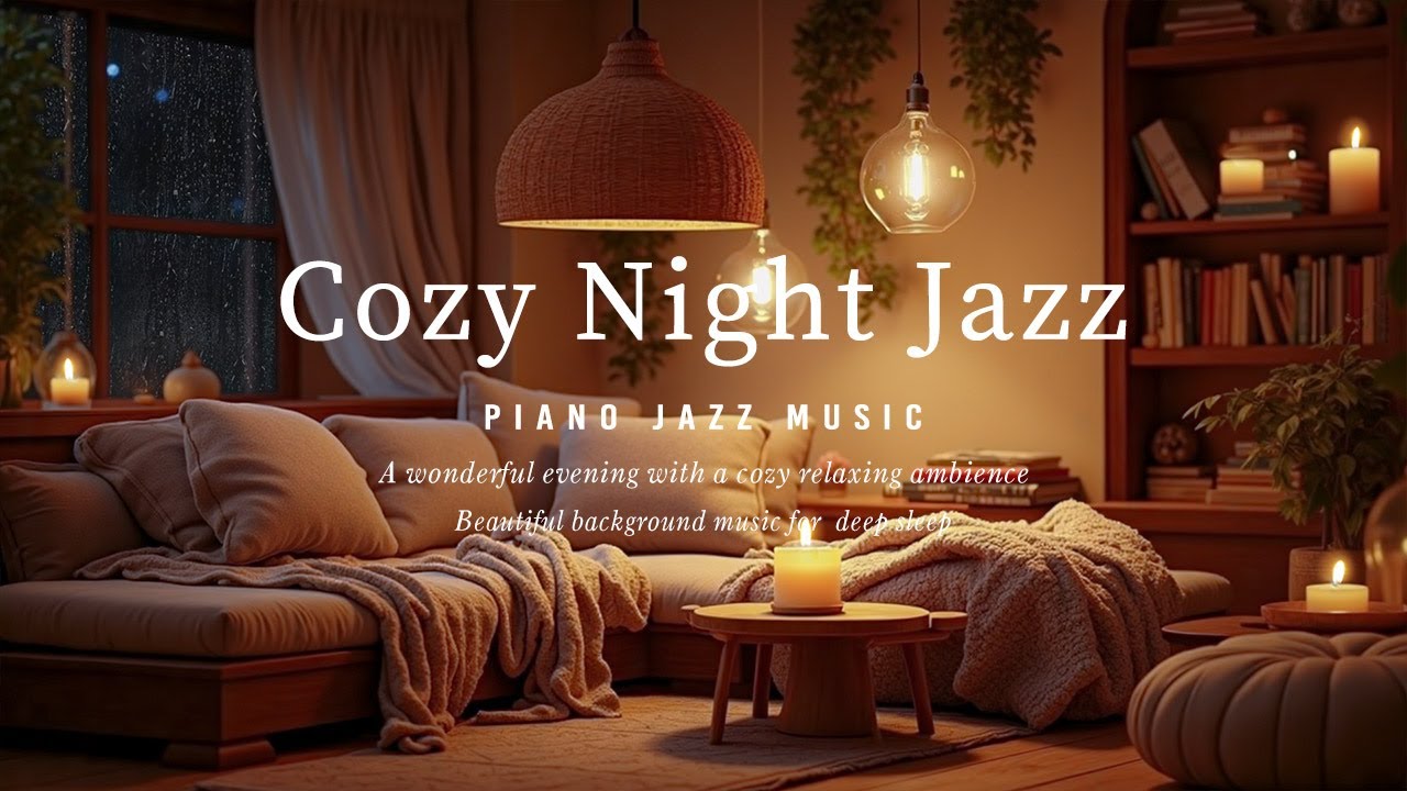 Relaxing of Midnight Jazz Sleep - Sleep well with soothing piano jazz ...