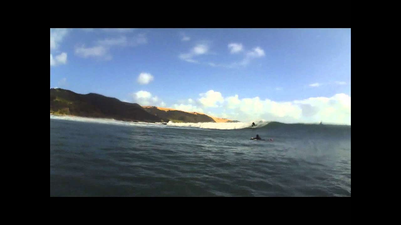 surfing shipwreck bay part 1 - YouTube