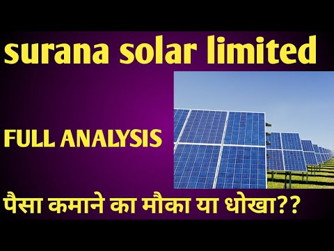 surana solar limited share | fundamental and technical analysis of ...