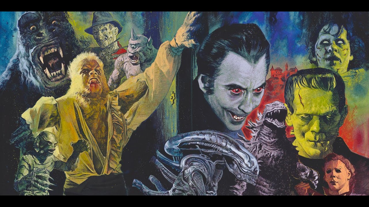 Classic Monsters, Modern Art book flip through - YouTube