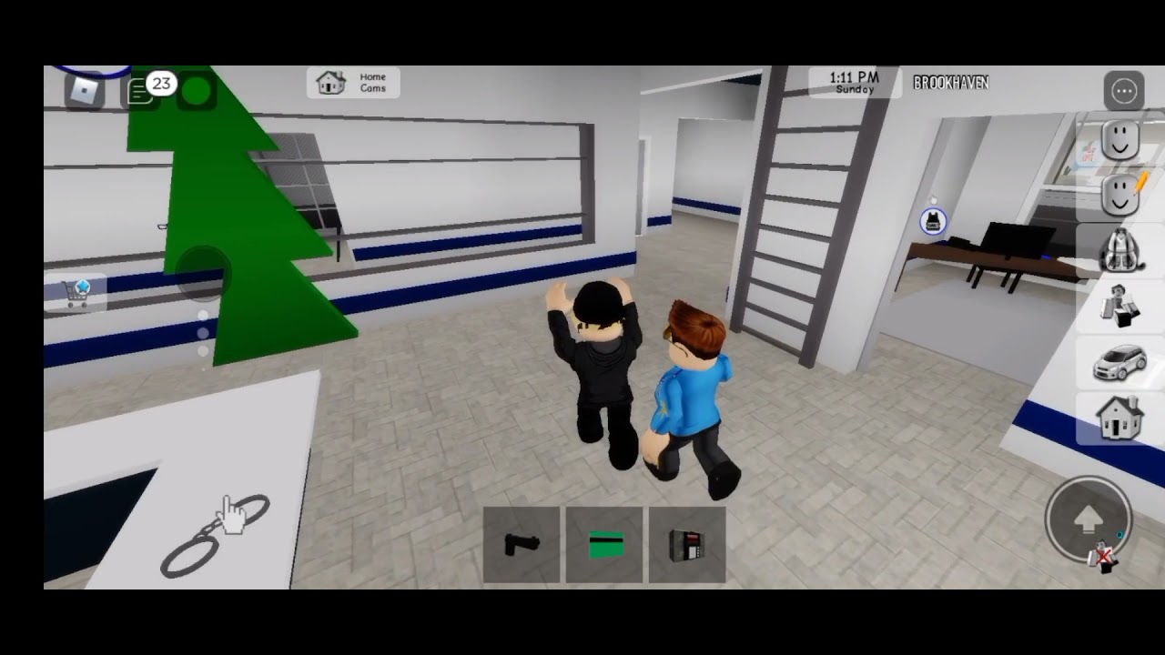How to escape from Brookhaven jail - YouTube