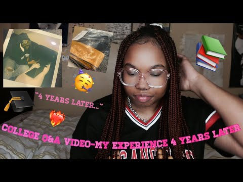 College Q&A Video-My Experience 4 Years Later|Asia Perez